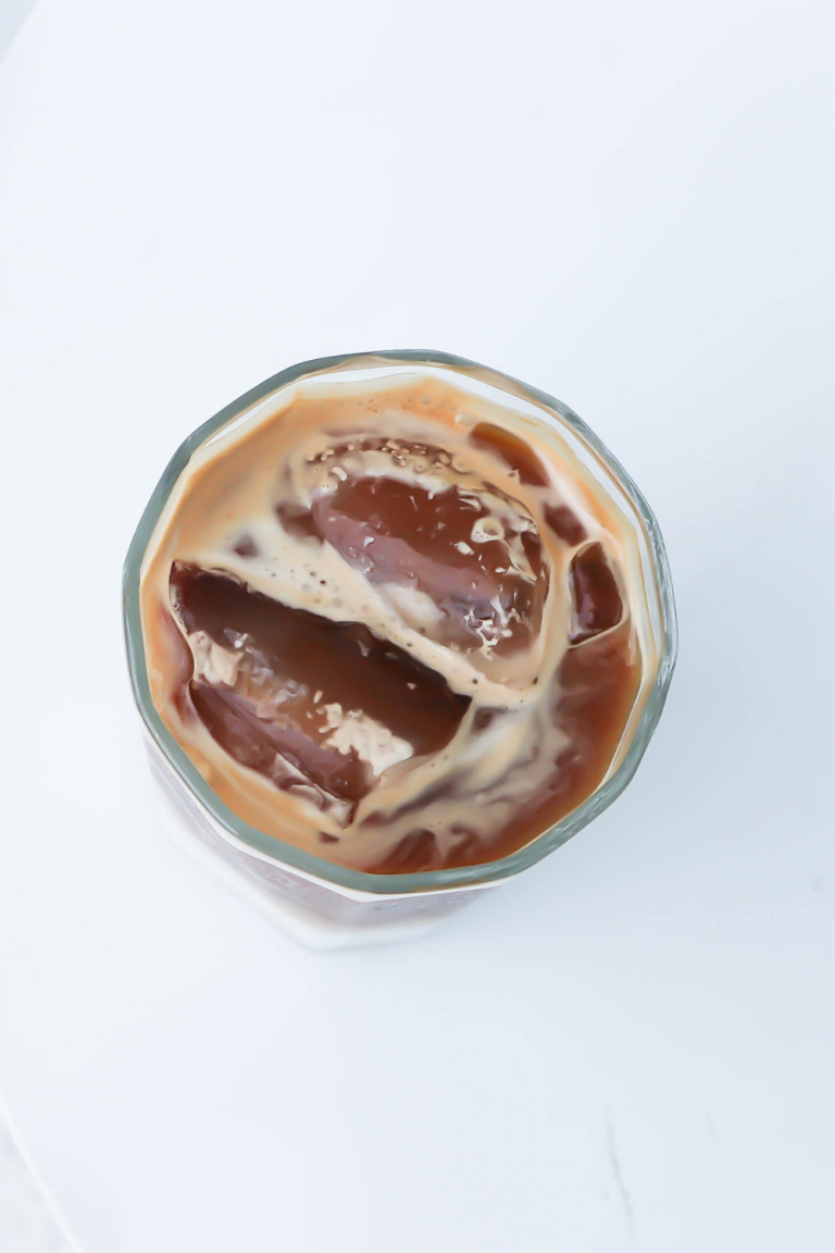 Easy 5-Minute Iced Mocha Latte Recipe - BIT OF CREAM